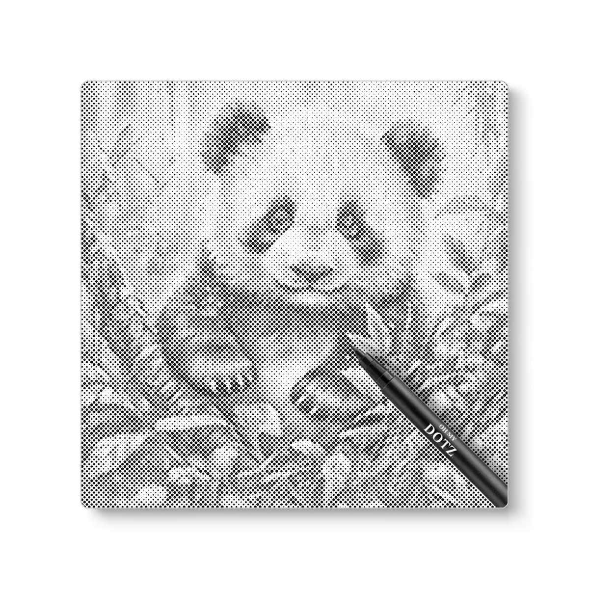 Panda Bear | Dot Painting | Dot art | Diamond painting alternative ...