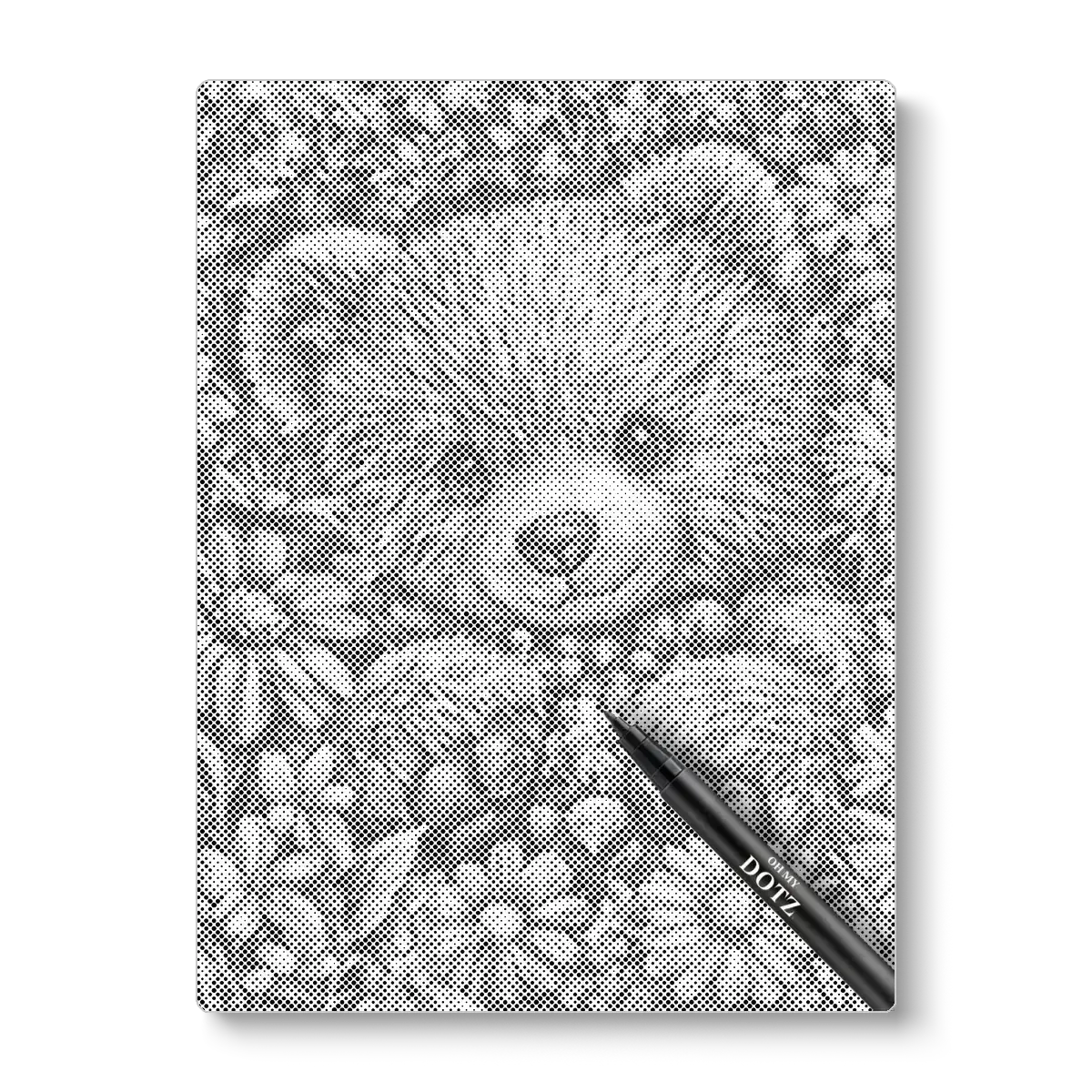 Bear with flowers | Dot painting | Dot art | Diamond painting ...
