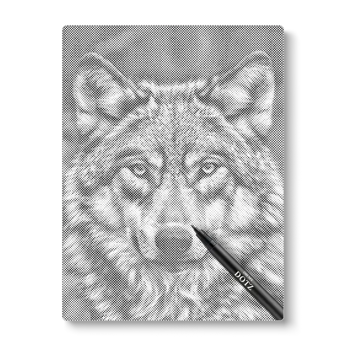 Wolf | Dot painting | Dot art | Diamond painting alternative – Oh My ...