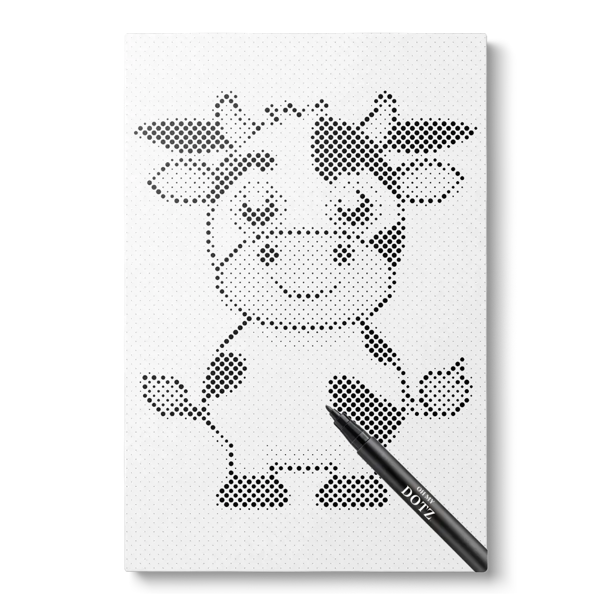 Cow | Dot painting | Dot art | Diamond painting alternative – Oh My ...