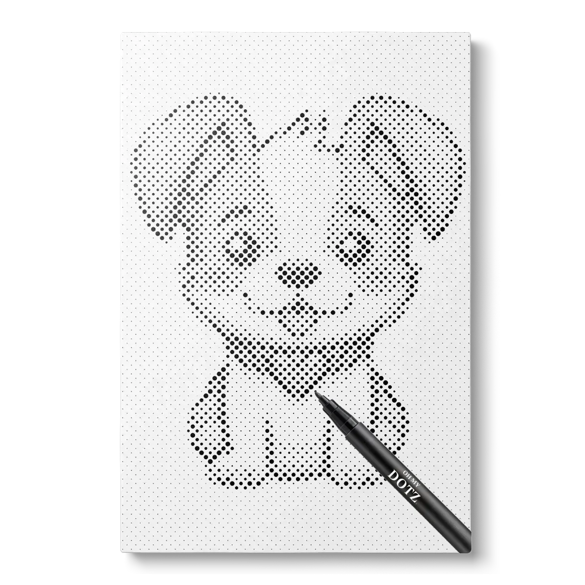 Puppy | Dot painting | Dot art | Diamond painting alternative – Oh My ...
